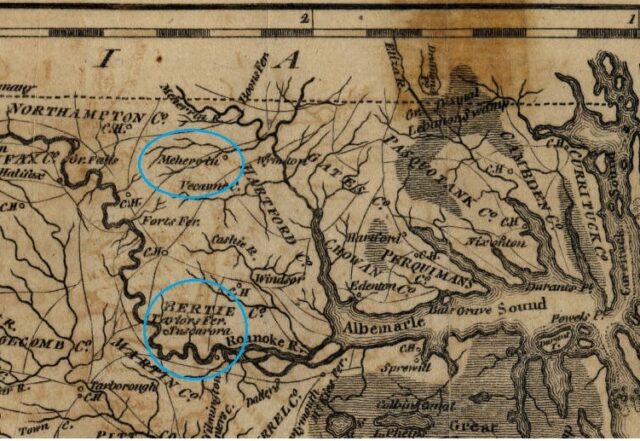 1800's - Meherrin Indian Nation