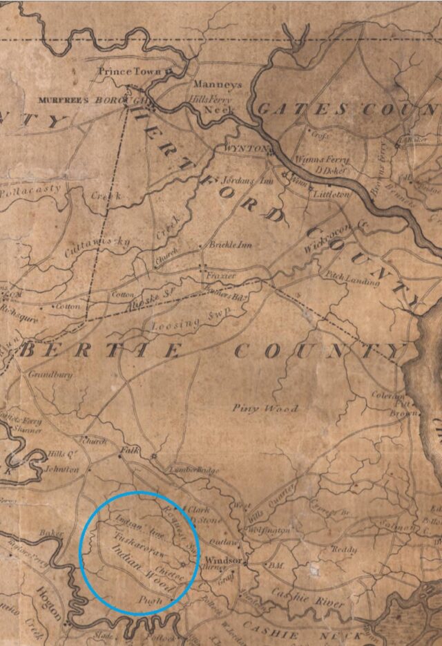 1800's - Meherrin Indian Nation